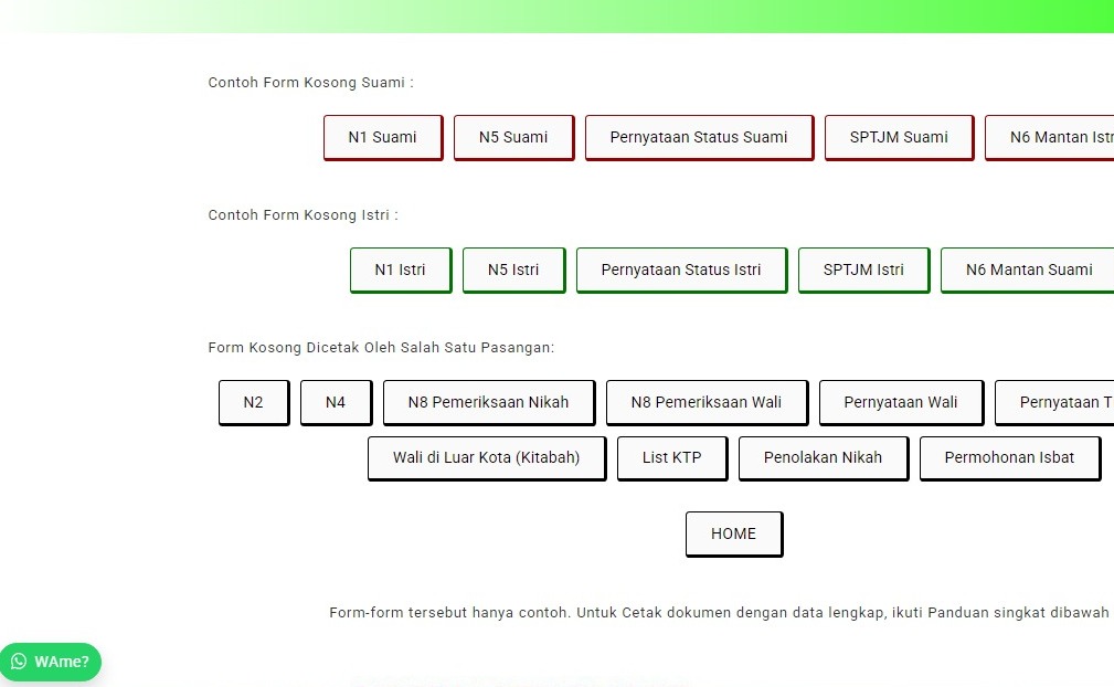 Data – Layanan KUA